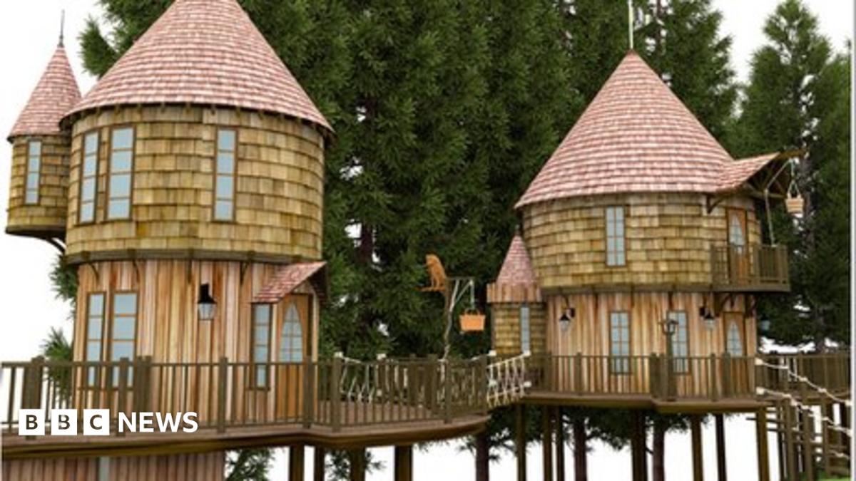 JK Rowling to build huge tree houses in Edinburgh garden - BBC News