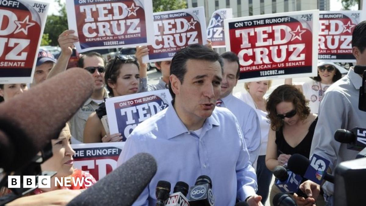 Ted Cruz wins Texas Senate run-off election - BBC News