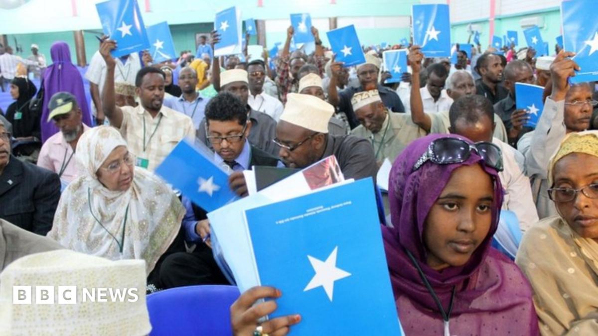 Somali leaders back new constitution - BBC News