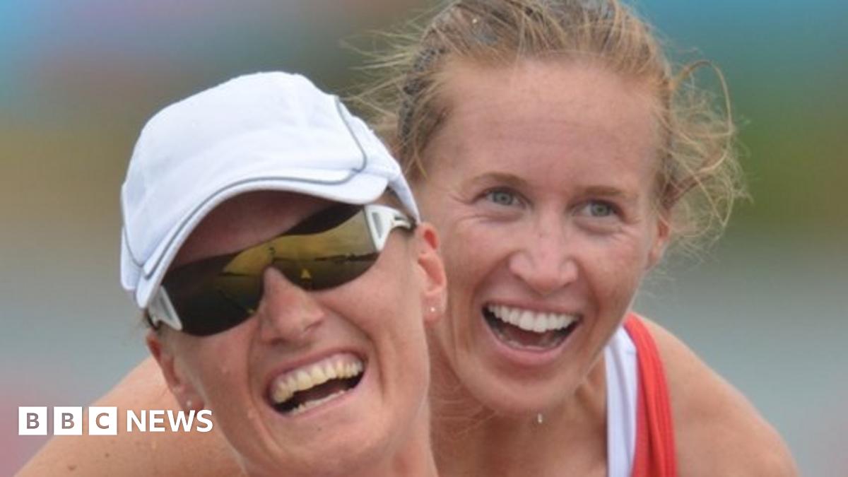 Team GB gold medal rowing coach Robin Williams's joy - BBC News