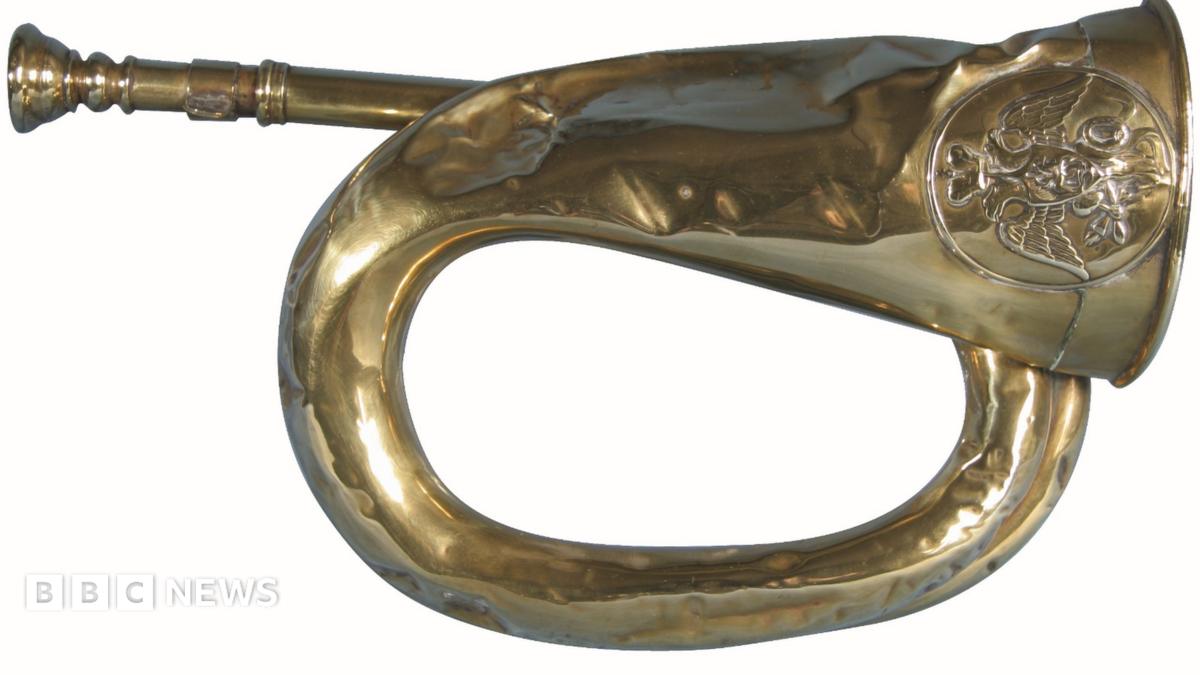 Charge of the Light Brigade bugle stolen in Eastbourne - BBC News