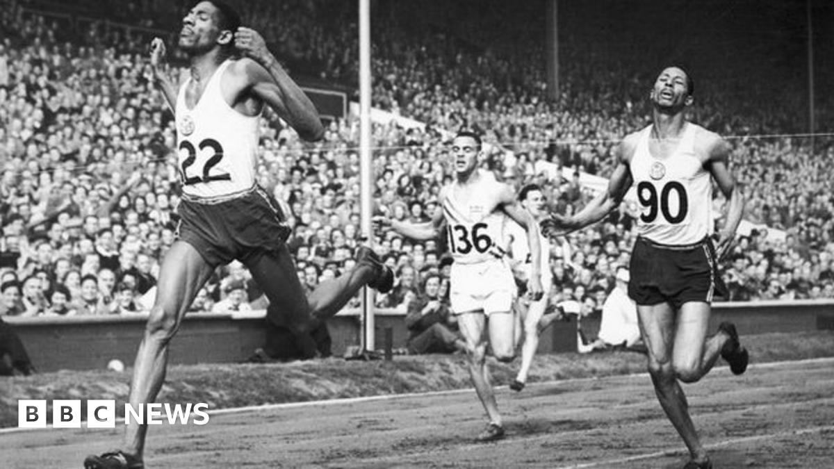 Jamaica's first golden giant: Arthur Wint remembered on Newsday - BBC News