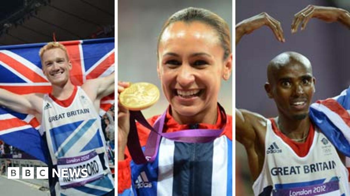 Great Britain's golden day for Olympians celebrated - BBC News