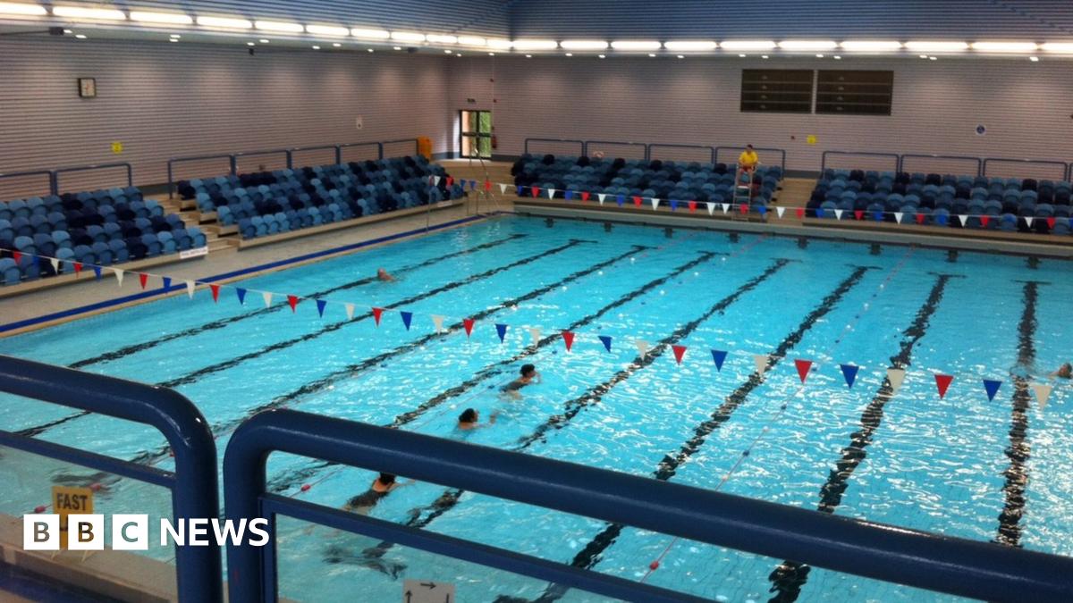 Crown Pools in Ipswich re-opens after refurbishment - BBC News