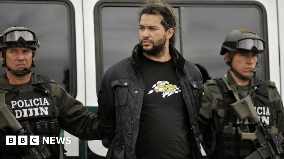 Colombia drug lord 'Sebastian' arrested - BBC News