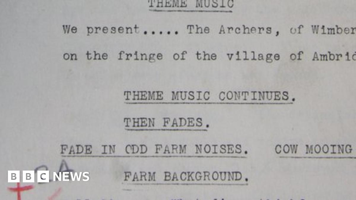 The Archers: Radio 4 drama series scripts up for auction - BBC News