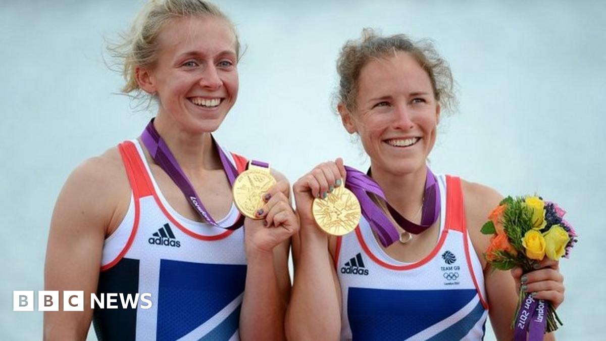 Kat Copeland felt 'no pressure' to win rowing gold - BBC News
