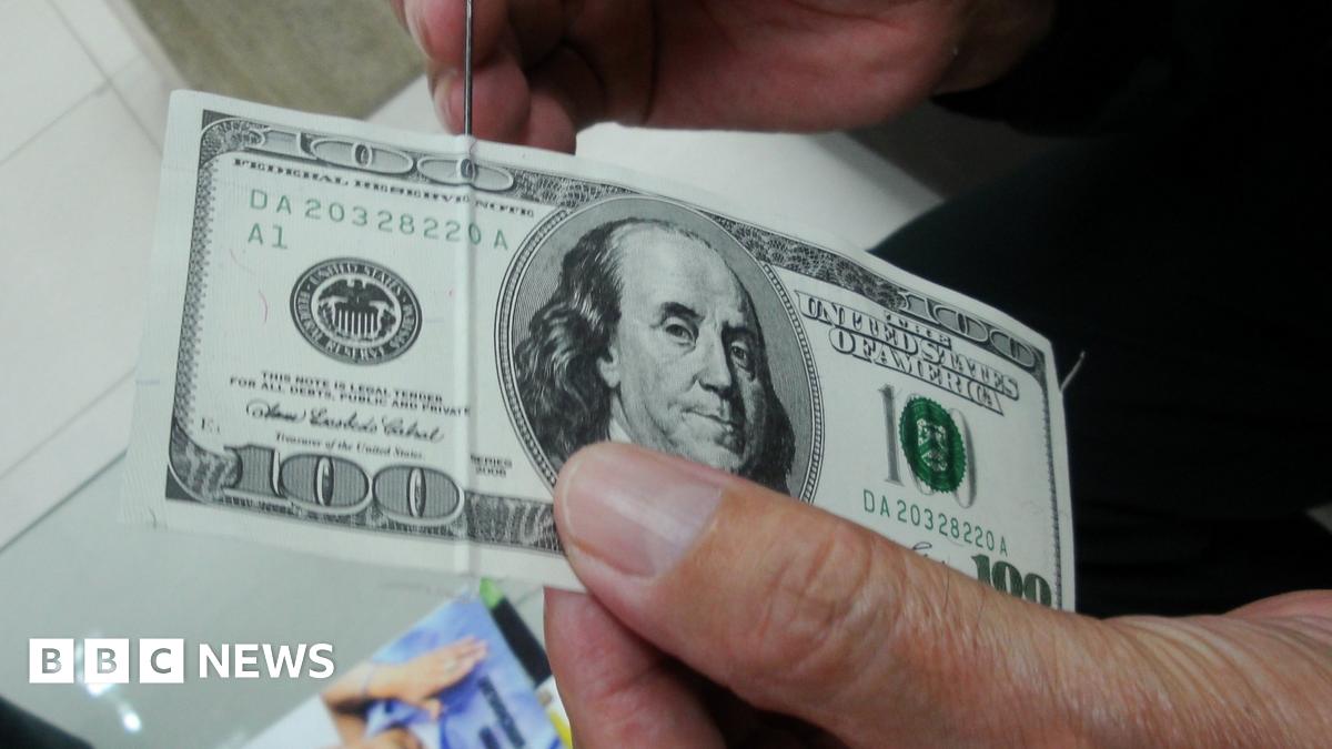 Why fake dollars are big business in Peru - BBC News