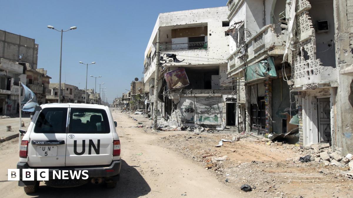 UN Syria observer mission over, says Security Council - BBC News