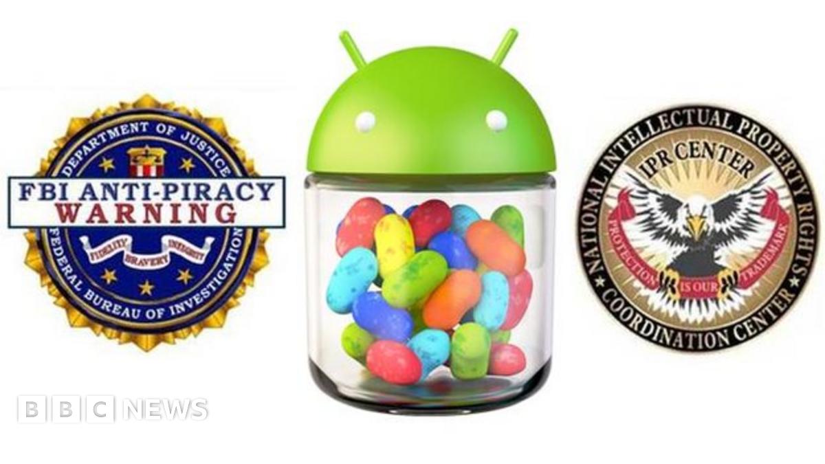 US seizes Android app piracy sites in copyright crackdown - BBC News