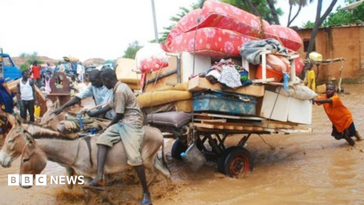 Niger floods cause widespread devastation - BBC News