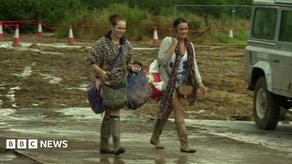 Creamfields music festival called off after flooding - BBC News