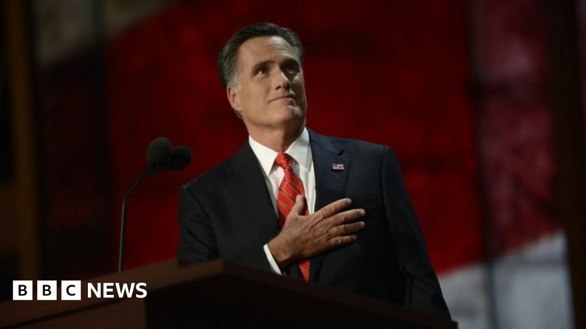 Mitt Romney Republican convention speech: Full text - BBC News