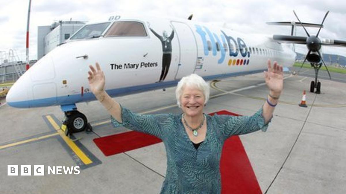 Dame Mary Peters celebrates 40 years since Olympic gold medal - BBC News