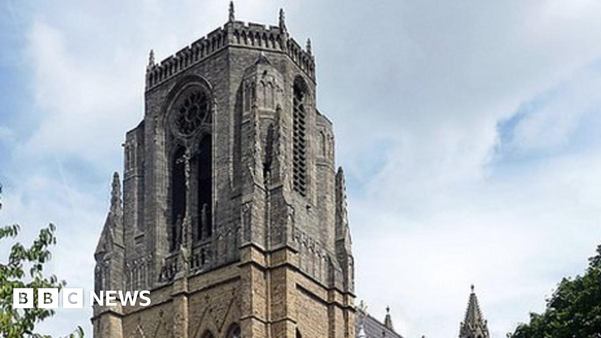 Jesuits return to historic Holy Name Church Manchester - BBC News