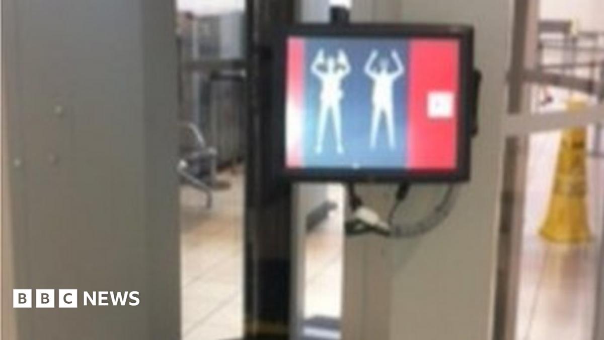 Magilligan prison body scanner trial - BBC News