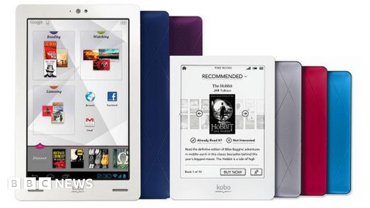 Kobo unveils new range of ebook readers - BBC News