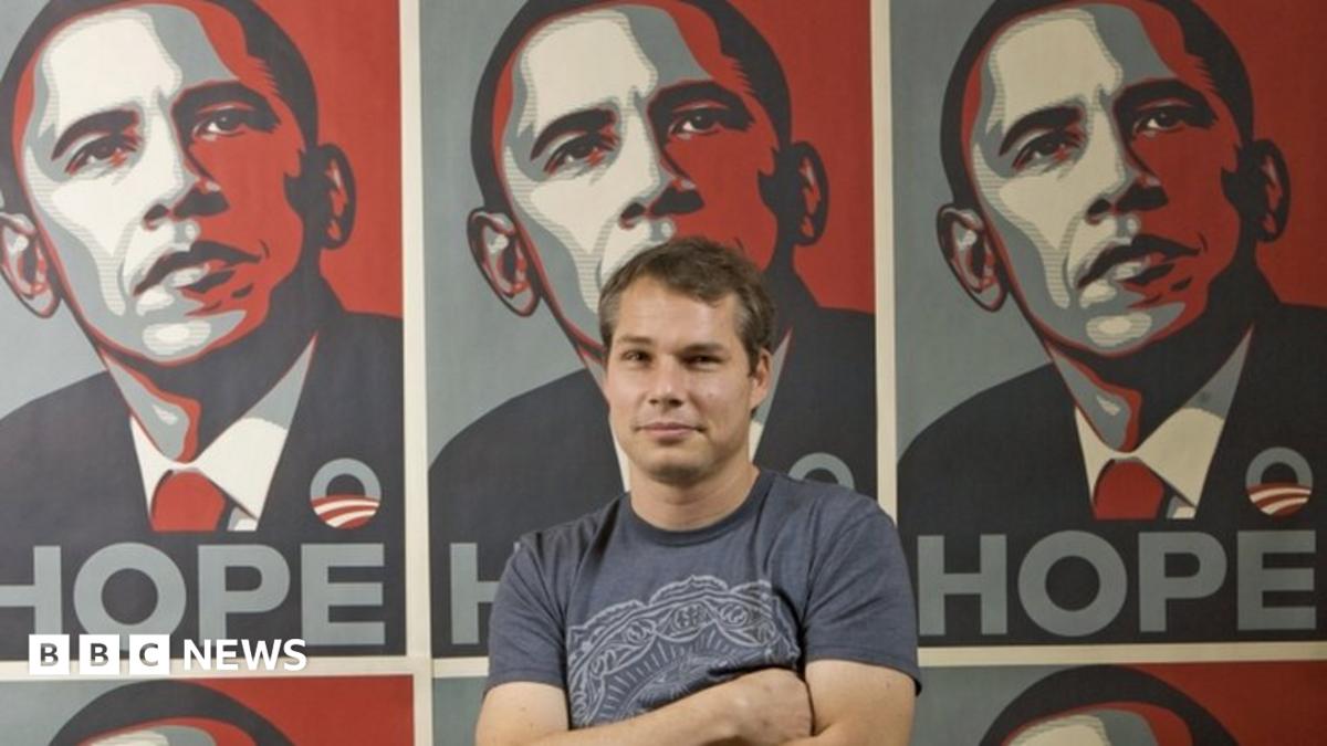 Obama 'Hope' poster artist Shepard Fairey fined - BBC News