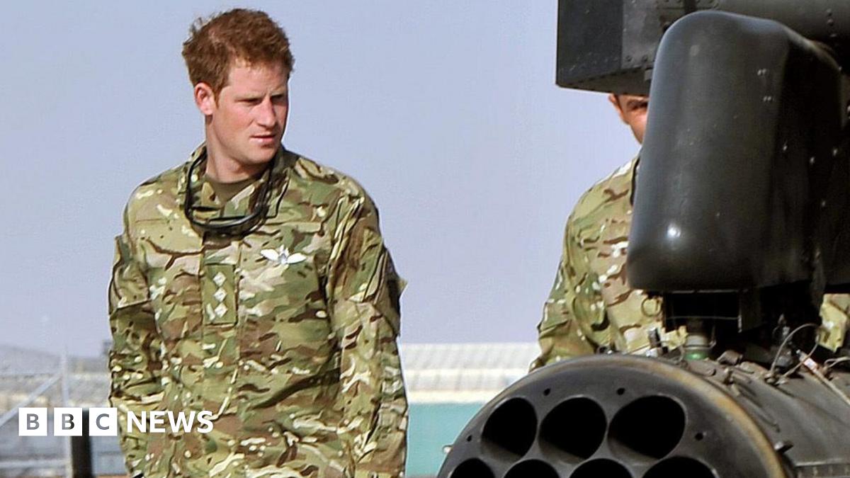 Prince Harry at Camp Bastion during Taliban attack - BBC News