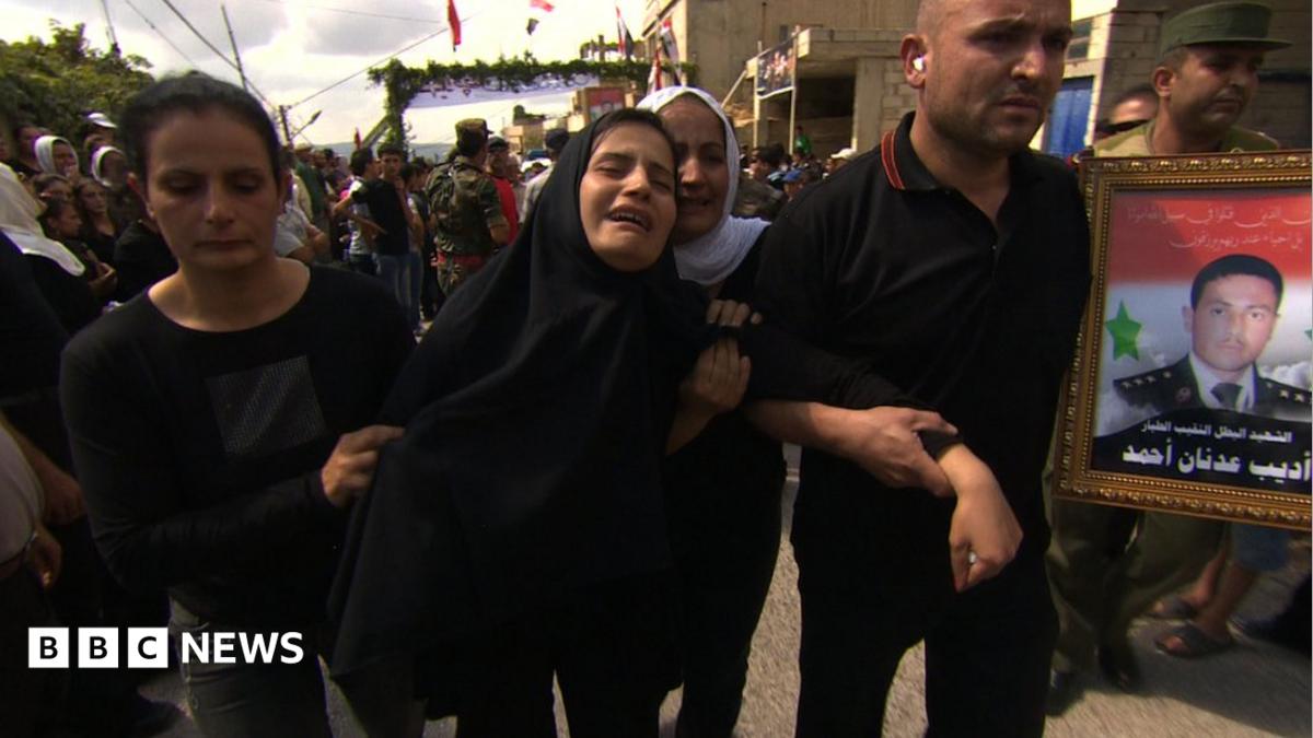 Grim determination in Assad Alawite heartland - BBC News
