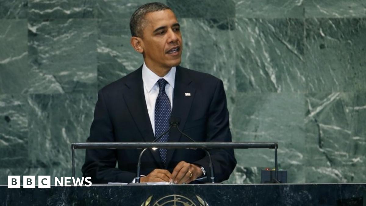 Obama's UN General Assembly speech condemns extremism - BBC News