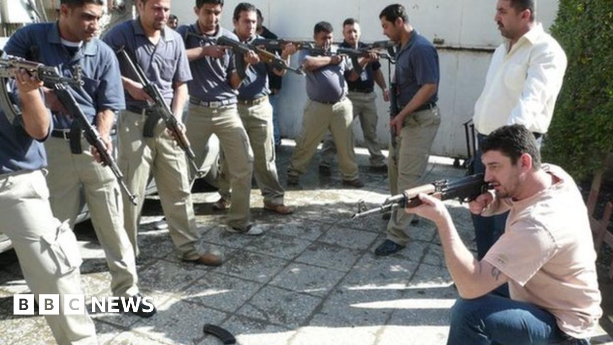 Post-traumatic stress and the hired gun - BBC News