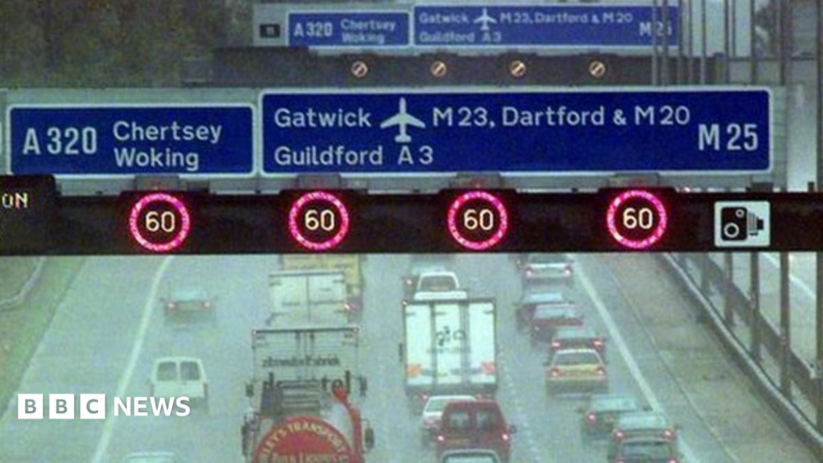 Highways Agency seeks views on M25 speed change - BBC News