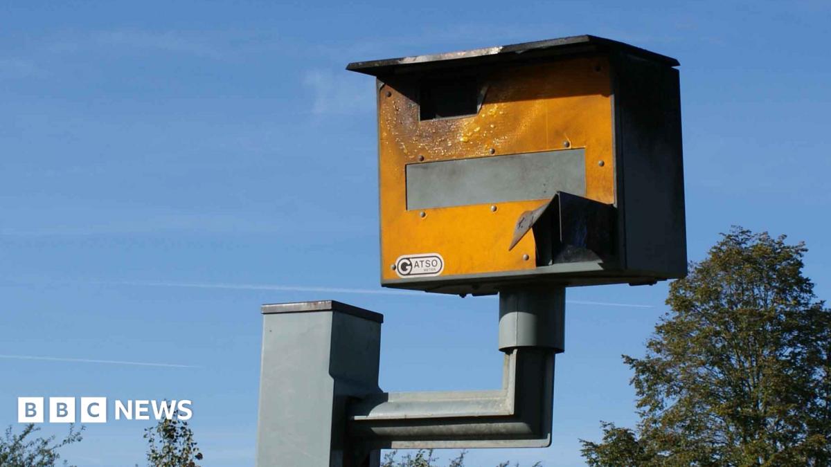 Speed camera fire: Anthony Luty and Ashley Rowland jailed - BBC News