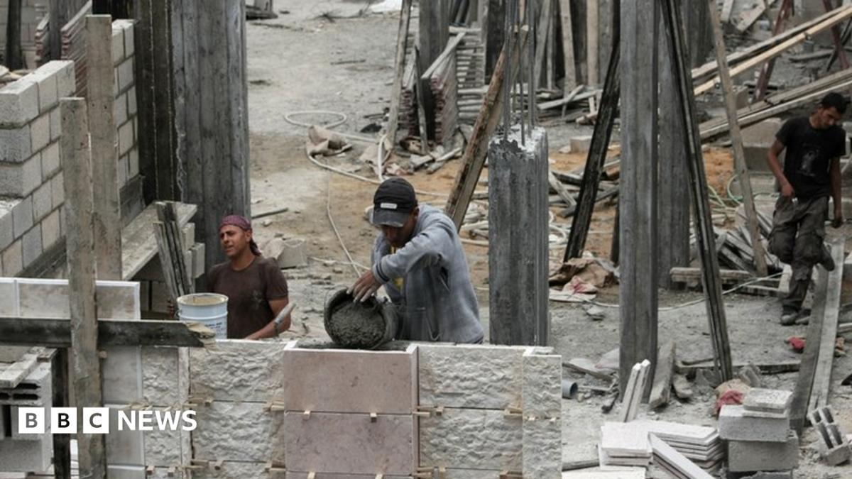 Gaza's precious space and the cost of real estate - BBC News