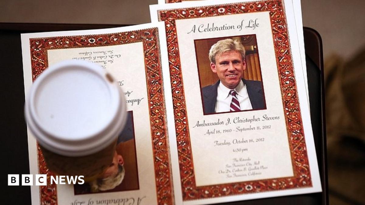 US envoy in Libya Christopher Stevens honoured at memorial - BBC News