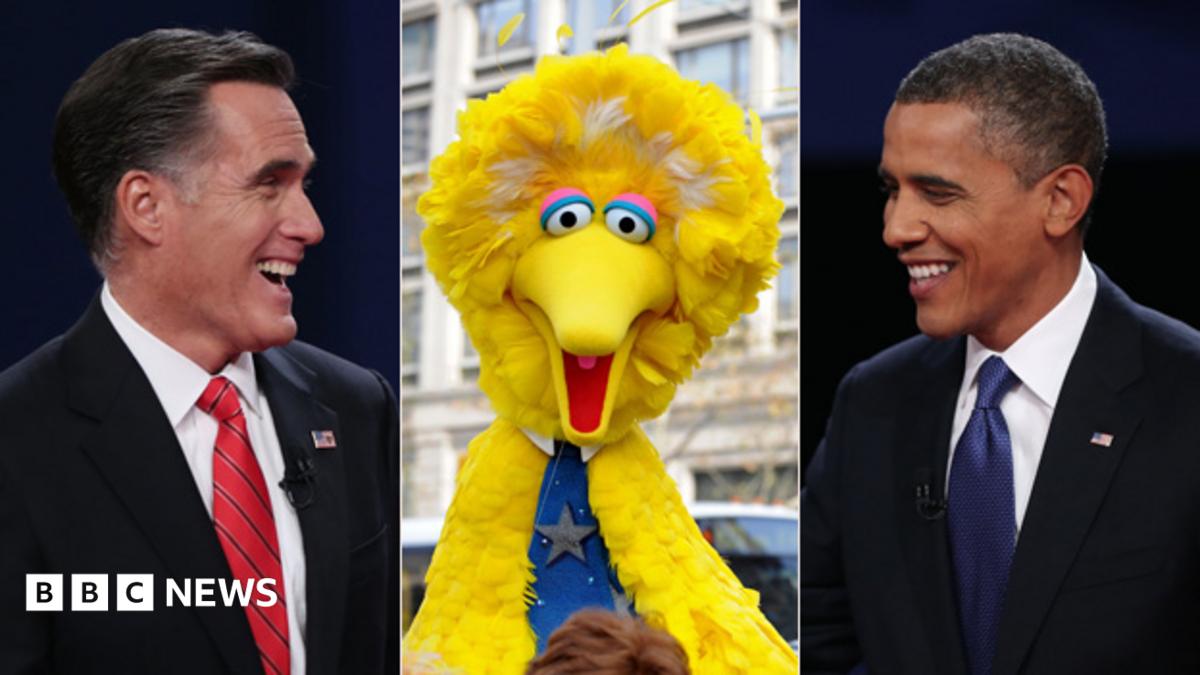 Big Bird and binders: Election memes explained - BBC News