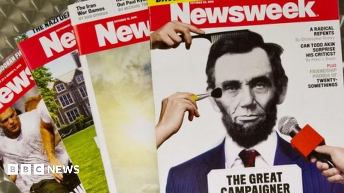 Newsweek magazine ends print edition to go online-only - BBC News