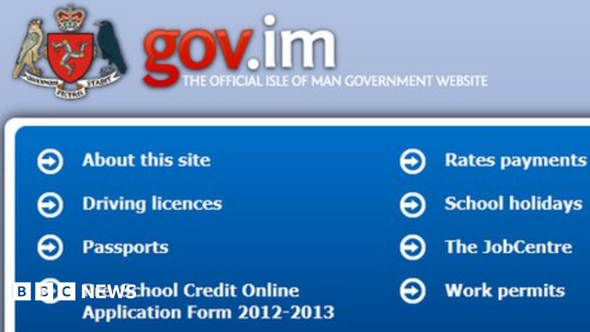 Isle of Man government 'streamlined' website developed - BBC News