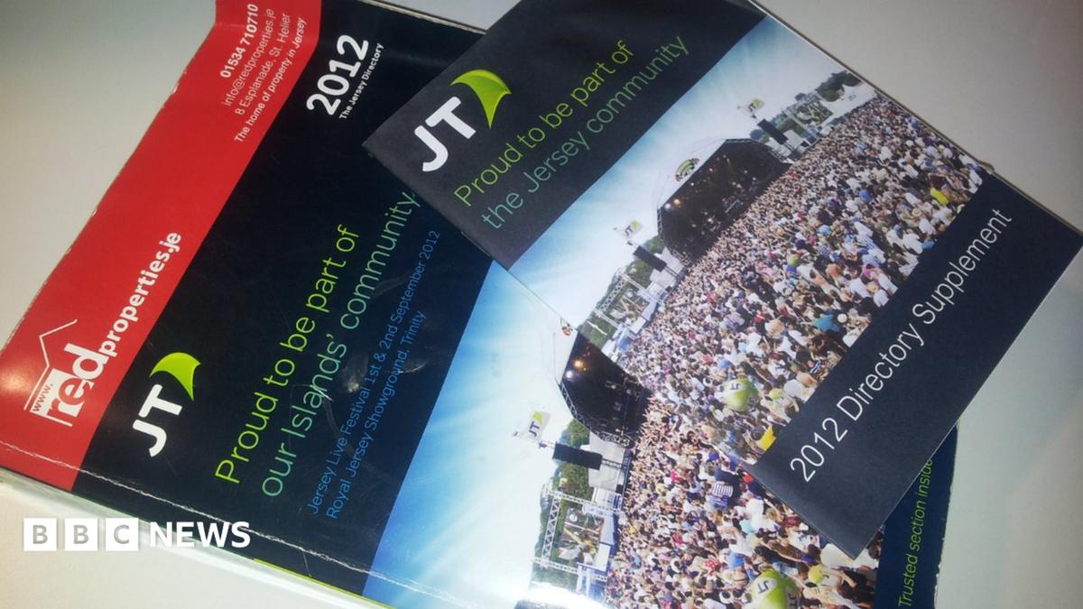 Jersey telecom company staff asked to give up phone books - BBC News