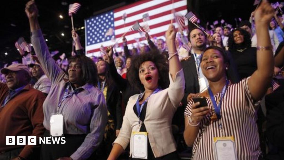 President Barack Obama defeats Romney to win re-election - BBC News