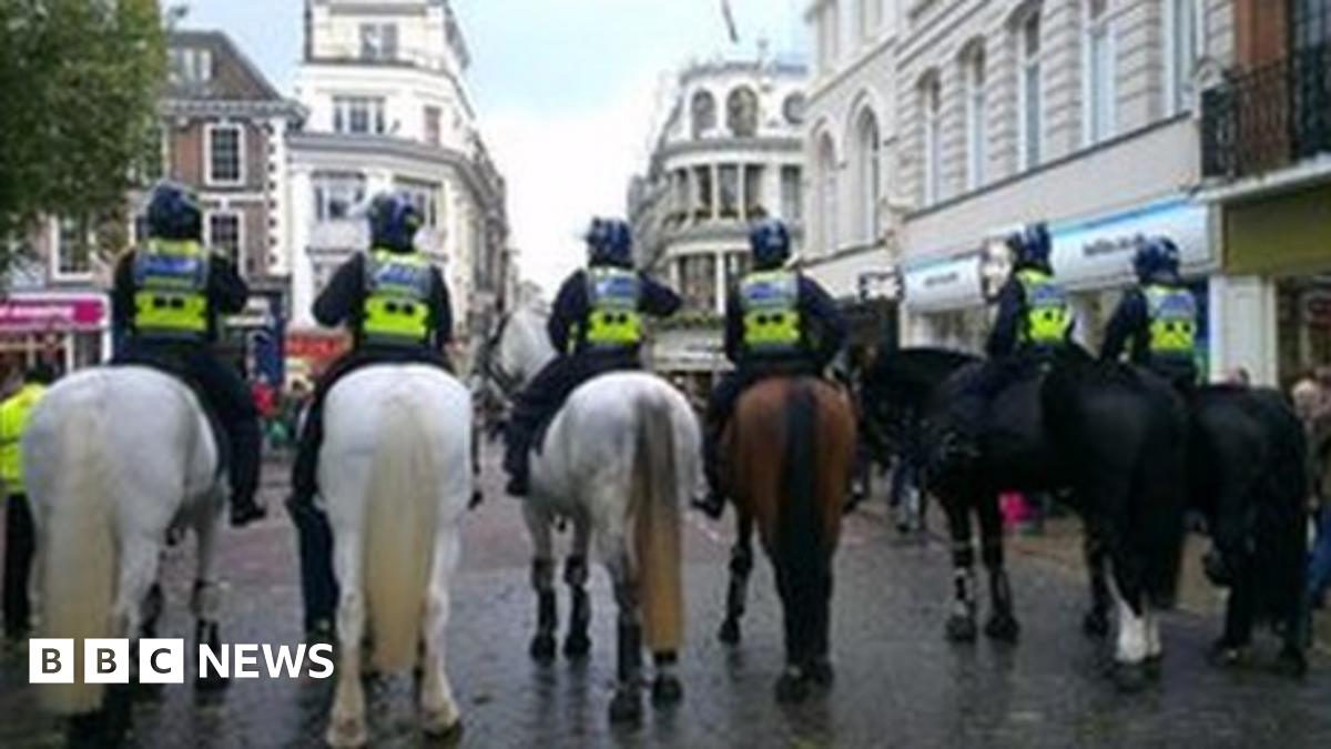 EDL and We Are Norwich protests: Three charged by police - BBC News