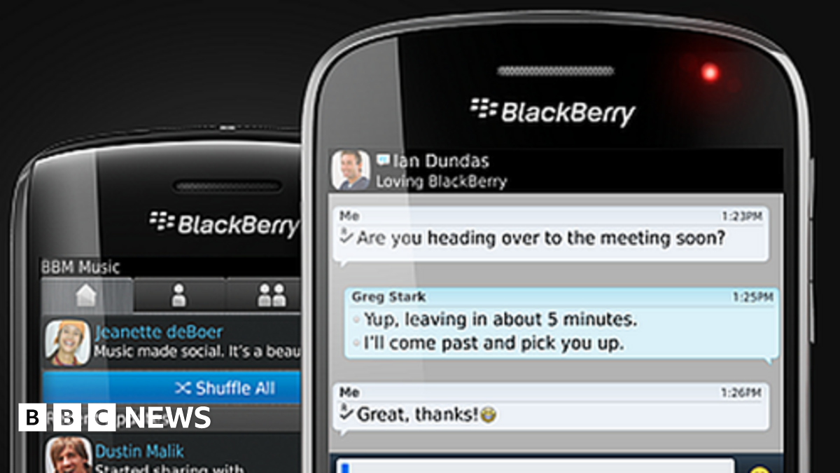 Blackberry introduces free wi-fi calls on BBM chat tool - BBC News