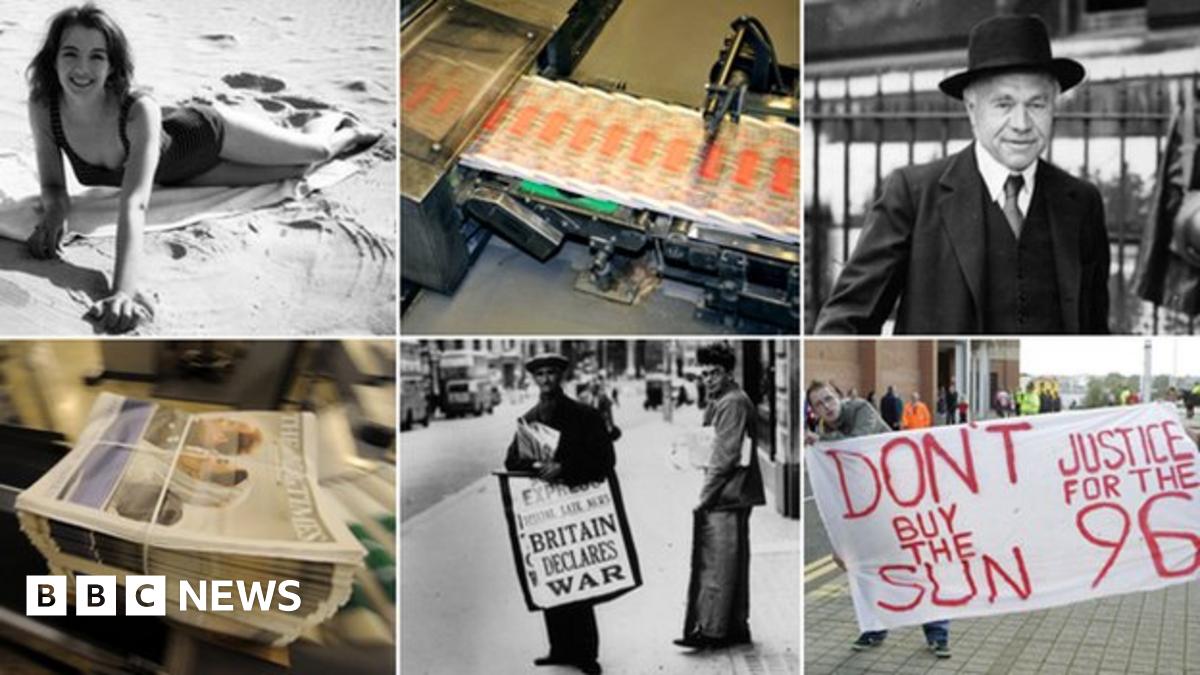The key moments that shaped the British press - BBC News