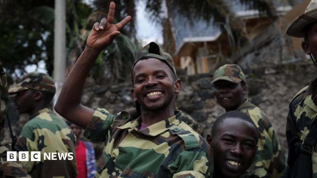 Goma: M23 rebels capture DR Congo city - BBC News