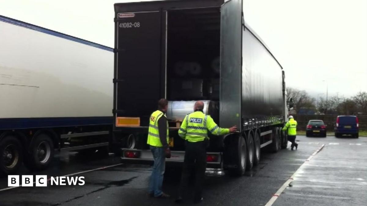Crackdown on lorry crime launched in North West - BBC News
