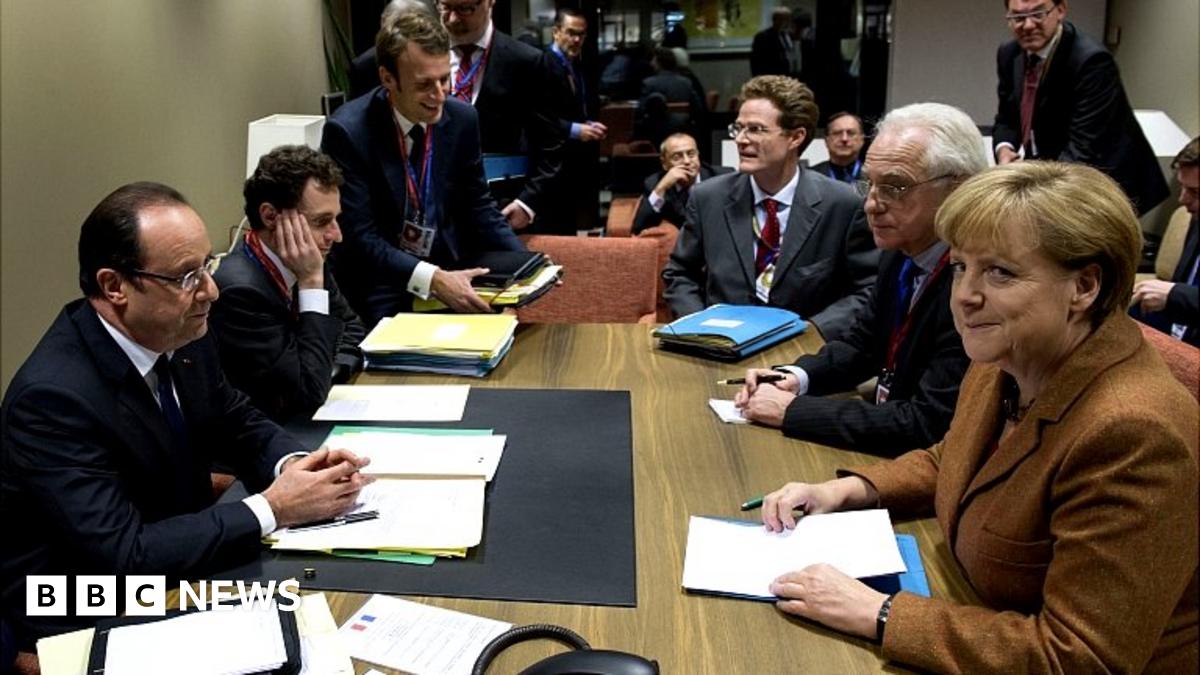 EU budget summit opens with hard bargaining - BBC News