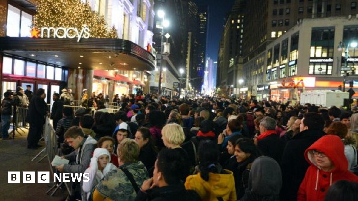 Black Friday: US begins its key sales weekend - BBC News