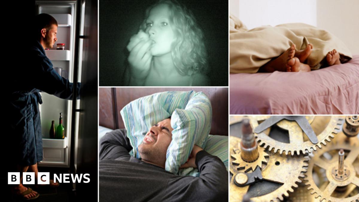 Sleep: Weird things people do in their sleep - BBC News