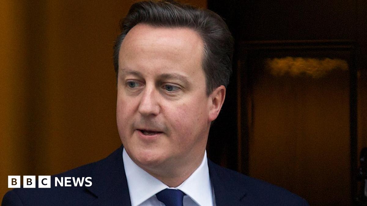 Woman charged after David Cameron's Witney lights switch on - BBC News