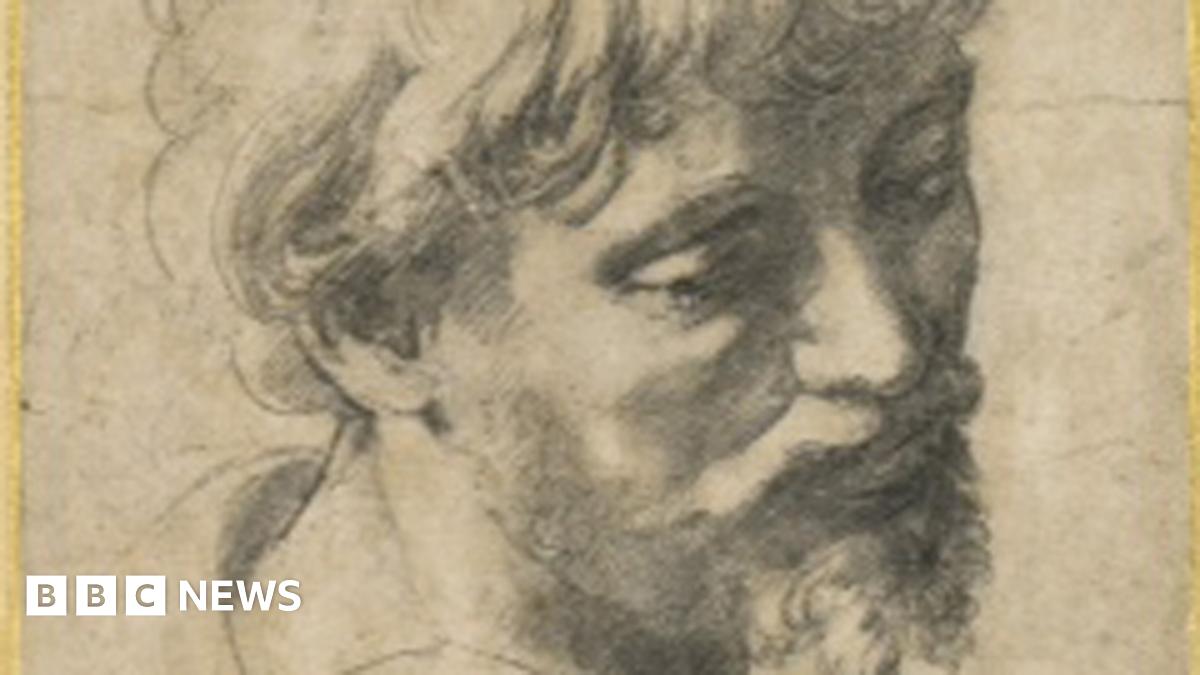 Raphael drawing fetches record £29.7m at auction - BBC News