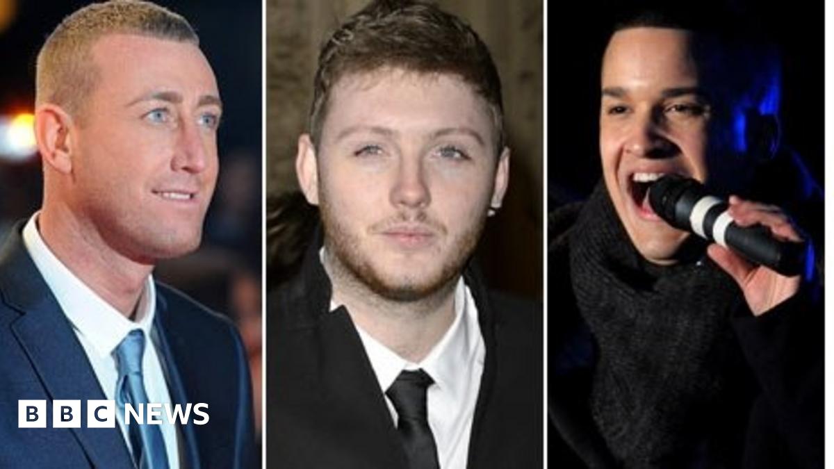 X Factor's James, Jahmene and Chris gear up for final - BBC News
