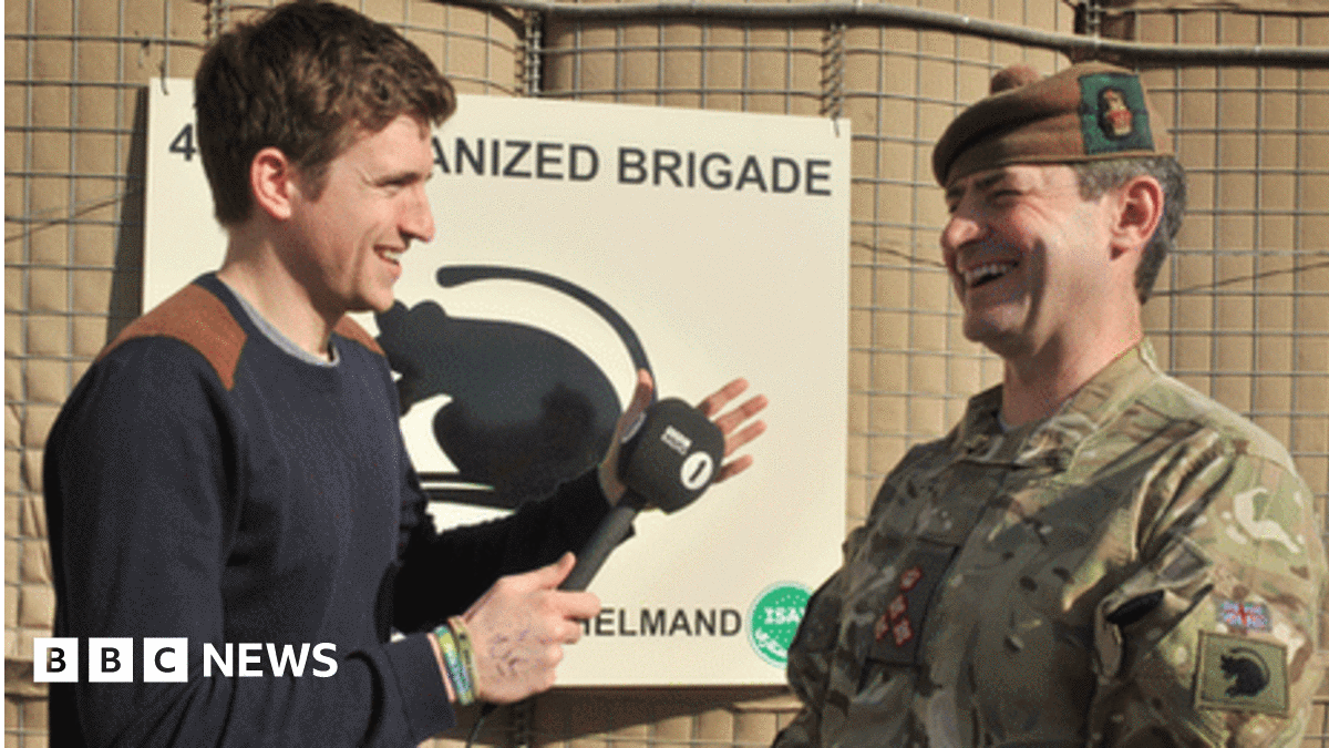 Brigadier Bob Bruce: Troops in Helmand face challenges - BBC News