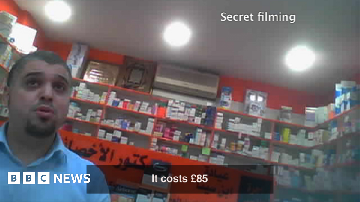 Pharmacists illegally sell Valium and morphine - BBC News