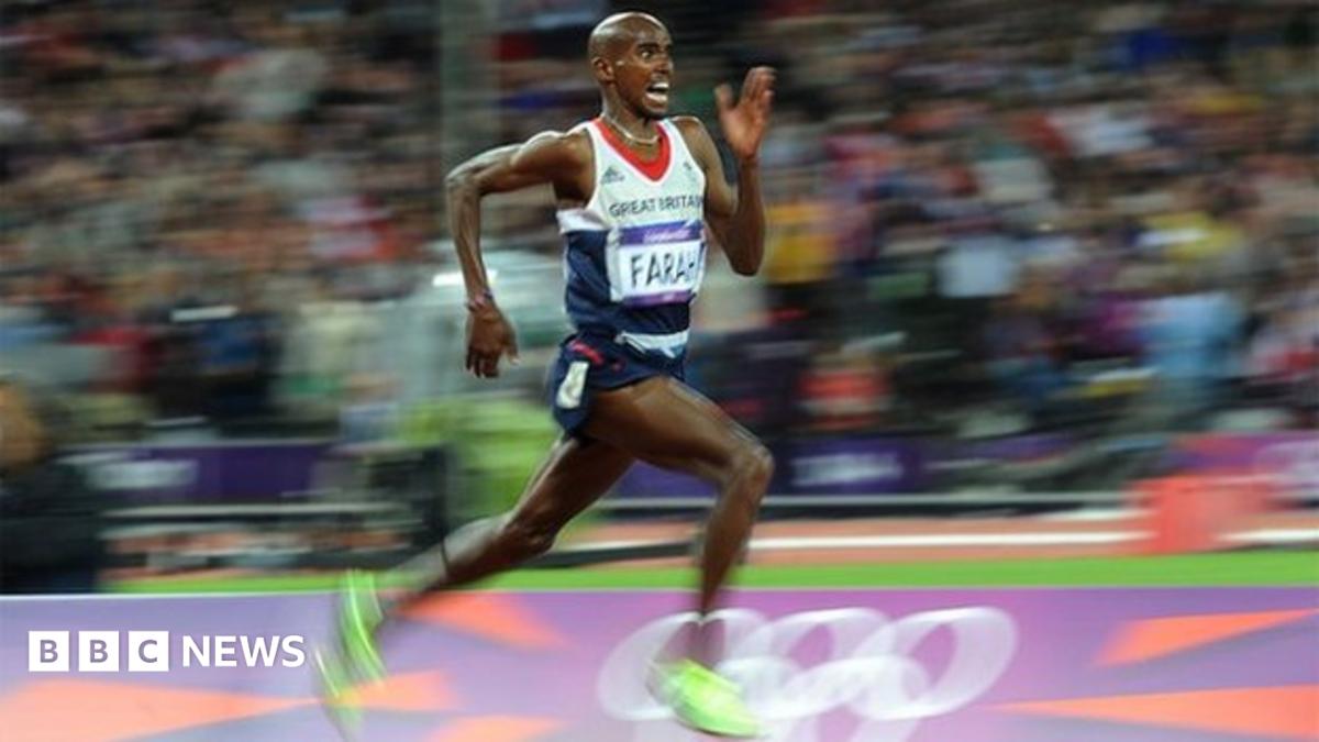 Picture power: Running for gold - BBC News