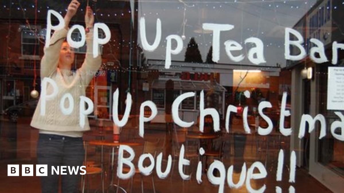 Pop-up shops spreading across UK - BBC News